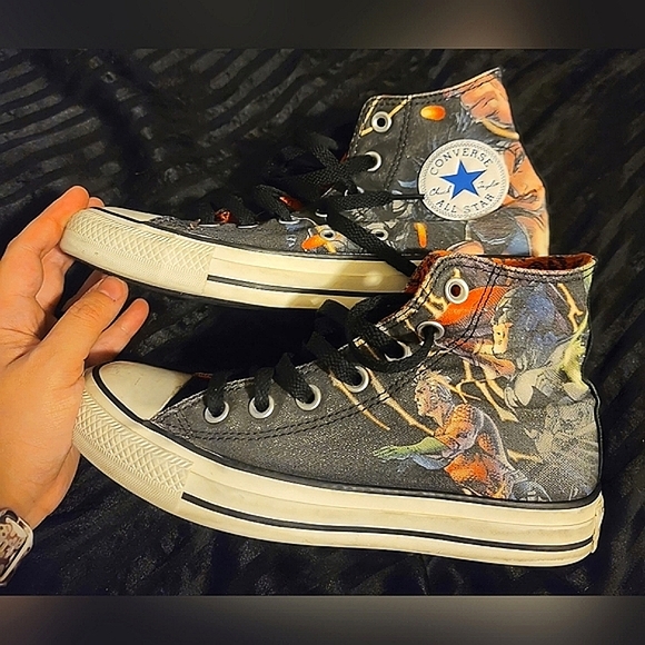 Converse | Shoes | Dc Comics Justice League Converse Hi Top Unisex ...